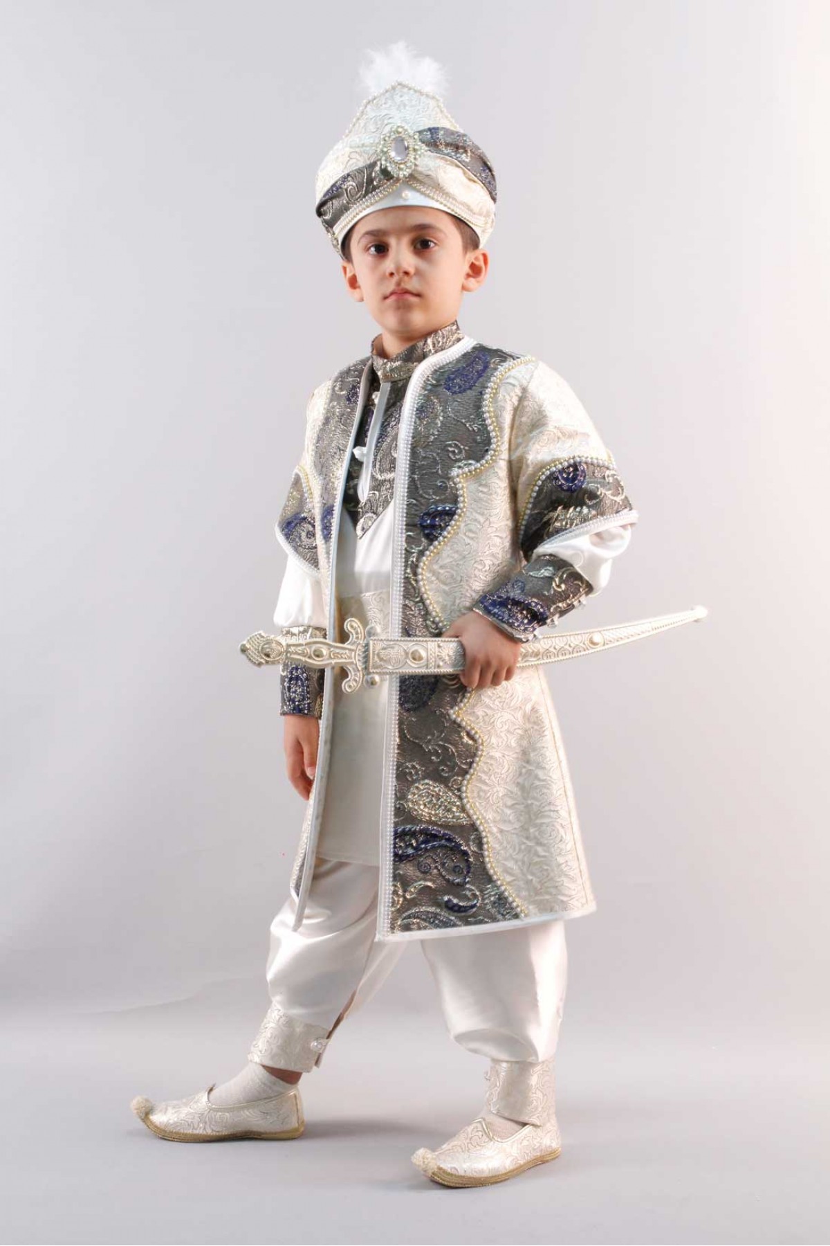 Desenli Kaftan Sünnet Takımı - 5032