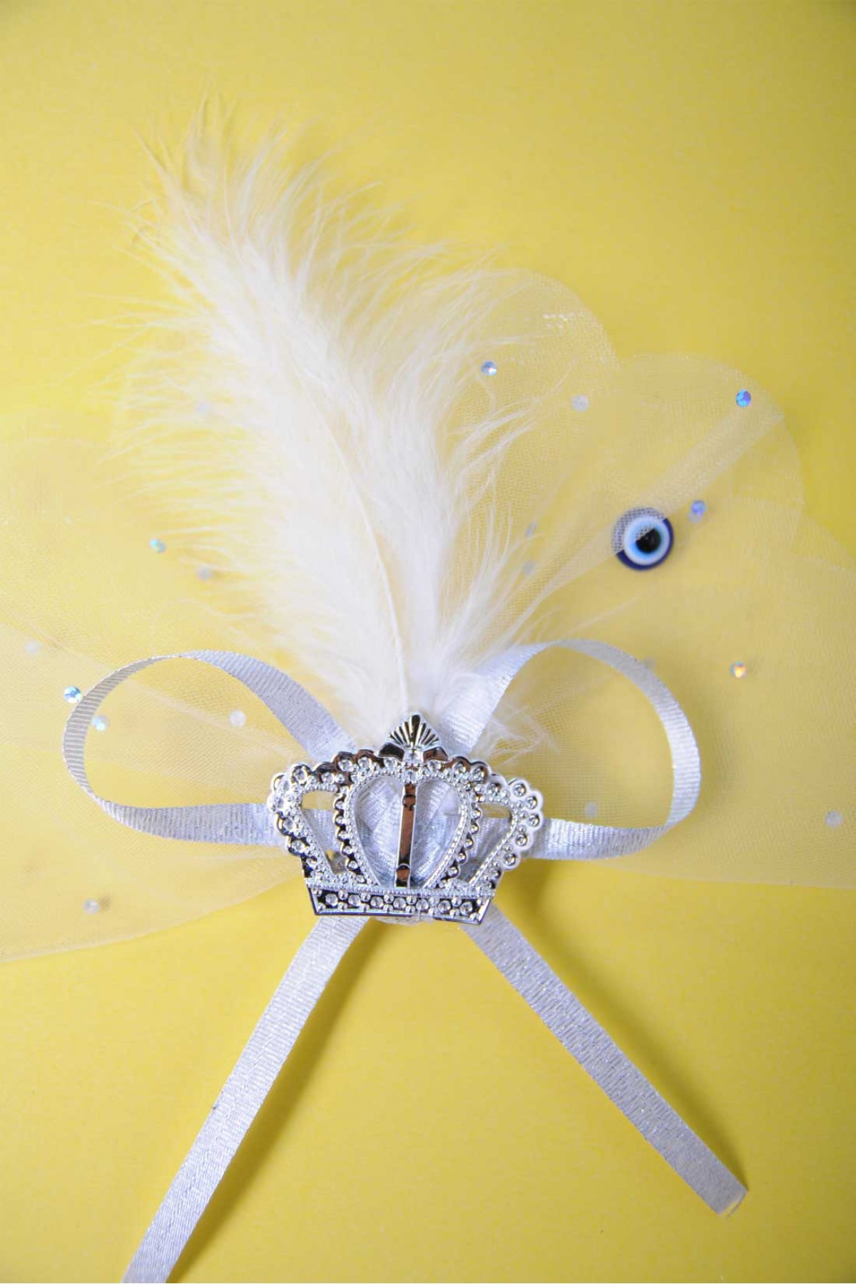 Gümüş Taçlı Sünnet Şekeri - 17019