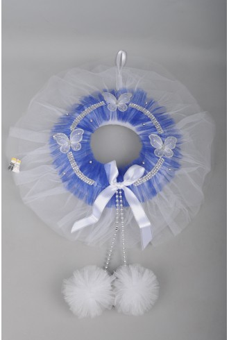 Gümüş Düz Tüllü Hançer Sünnet Şekeri - 17050